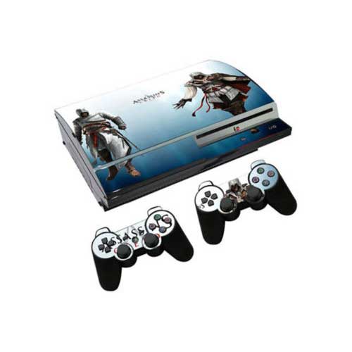 Sticker Skin Assassin's Creed Αυτοκόλλητο + 2 Controller Skin - PS3 Fat ...