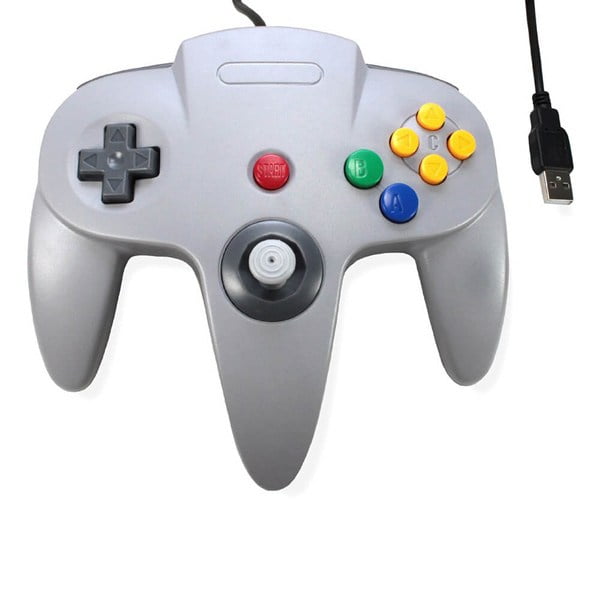 Controller Retro N64 Grey - PC USB Controller