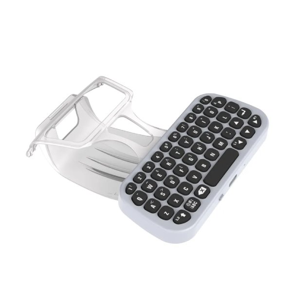 Dobe Keyboard White Wireless - PS5 Controller