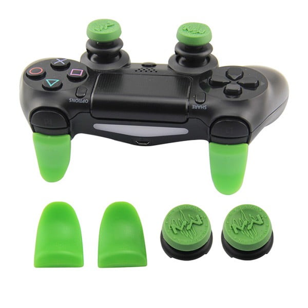 Extended Trigger R2 L2 Green & FPS Grips Caps Green Modern Warfare ...