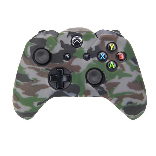 Silicone Case Skin Camouflage Grey - Xbox One Controller