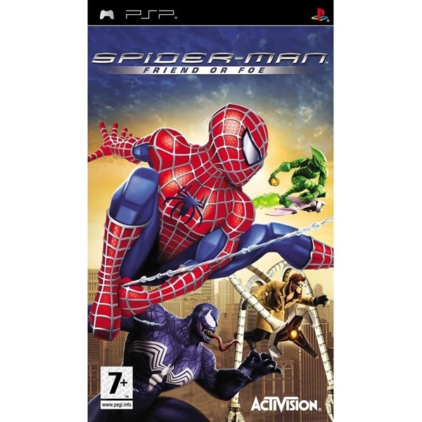 Spider-Man Friend Or Foe - PSP Used Game