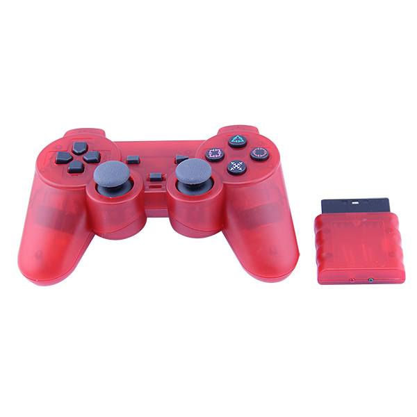 Wireless Gamepad Crystal Red - Playstation 2 Controller